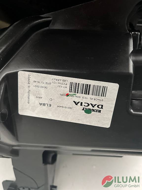 DACIA SANDERO III LOGAN VOLL LED SCHEINWERFER R 260101940R im Kanton ...