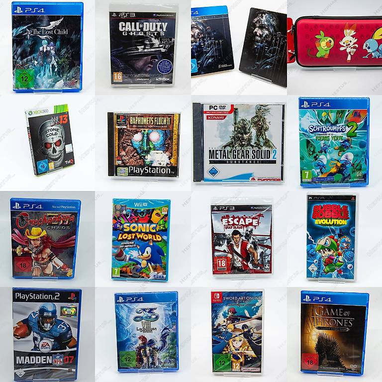 Spielesammlung - NSW, PS2-4, Xbox 360/ONE (Stückpreis) im Kanton Zürich ...