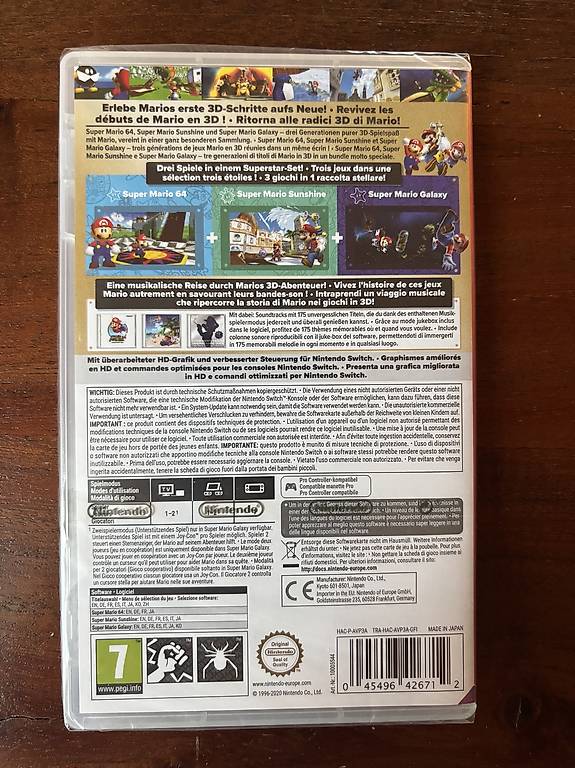 Super Mario 3D All*Stars / 3 in 1 / Nintendo Switch / *NEU im Kanton ...