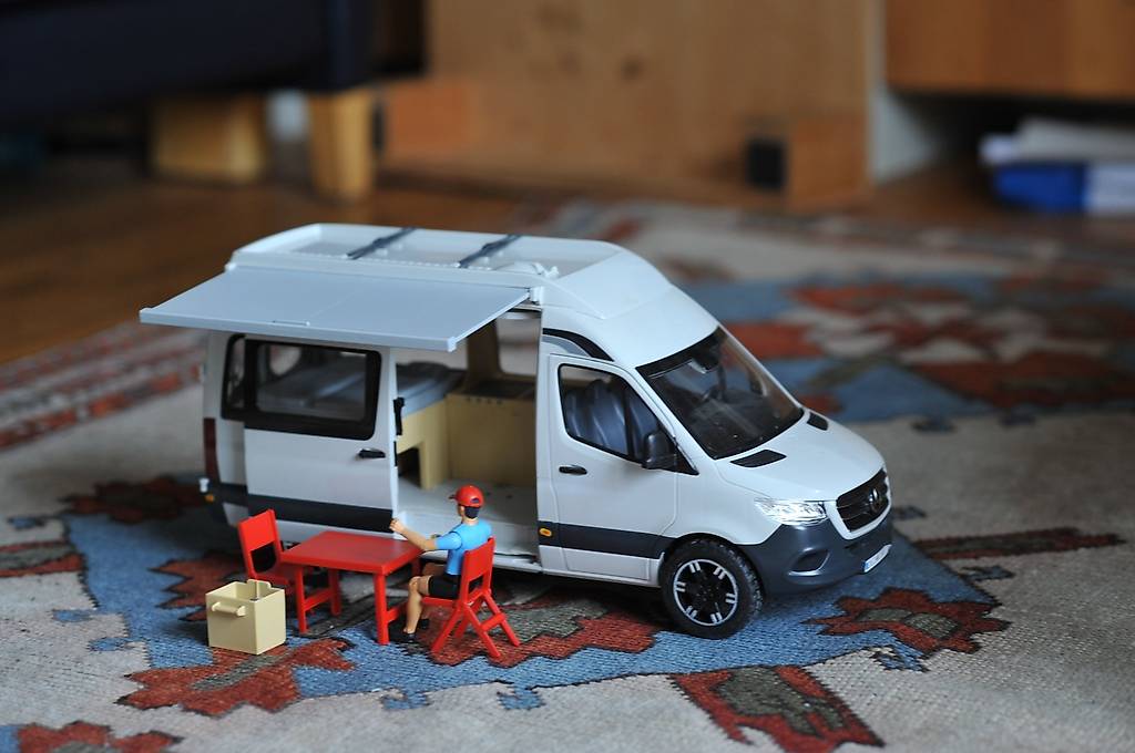 BRUDER Mercedes-Benz Sprinter Camper mit Fahrer im Kanton Thurgau ...