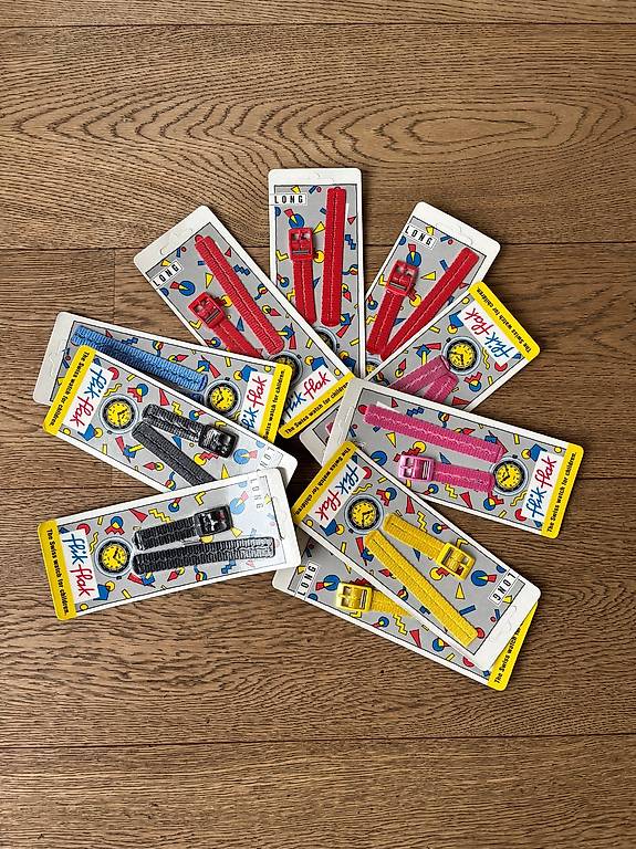 Flik Flak Armbänder Long in Blau, Gelb, Rot, Rosa & Schwarz im Kanton ...