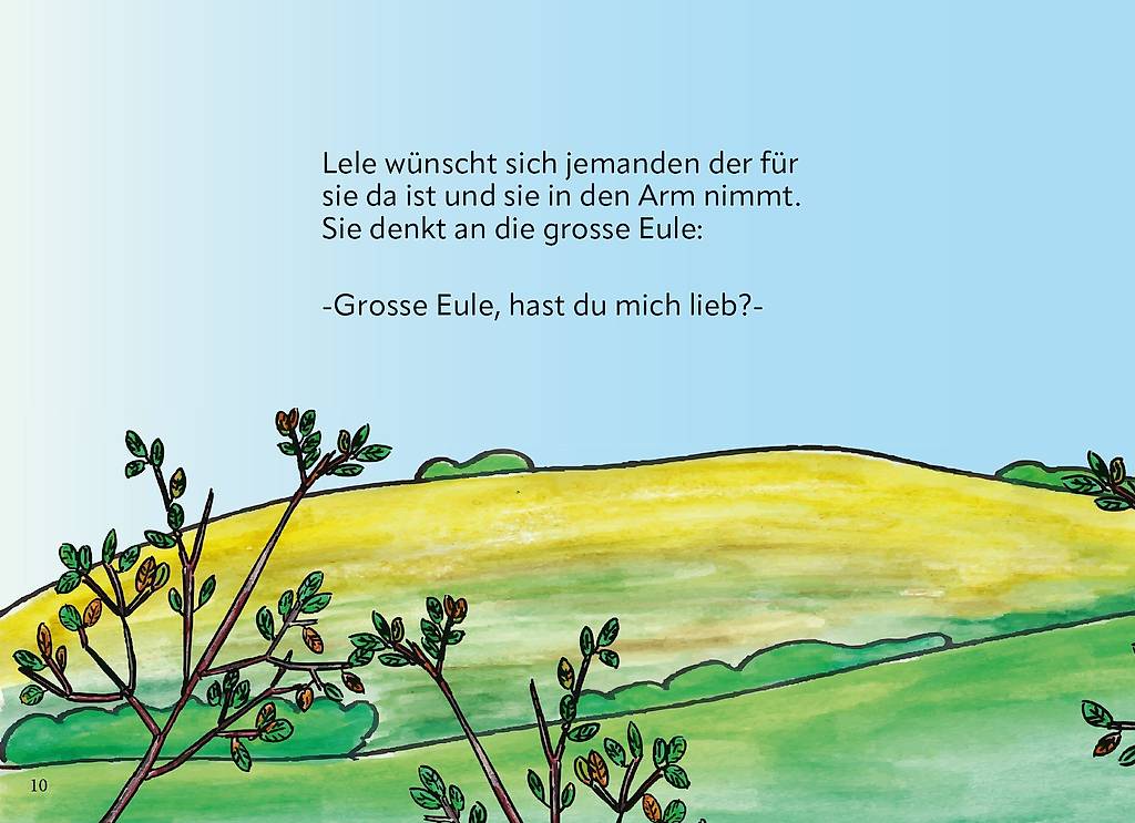 Eule Lele - Das neue Kinderbuch rund um die Gefühlswelt im Kanton St ...