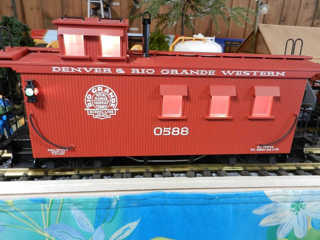 für LGB Denver & Rio Grande Woodsided Caboose Moffat Tunnel im Kanton ...