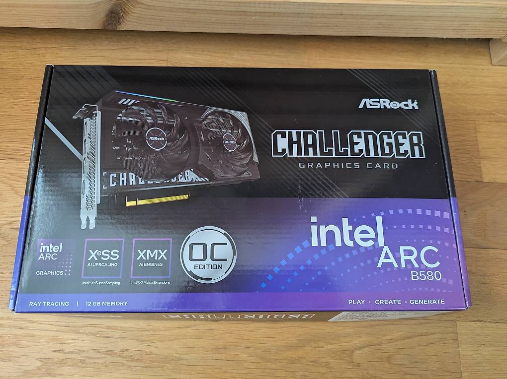 AsRock Arc B580 Challenger OC 12 GB im Kanton Zürich - tutti.ch
