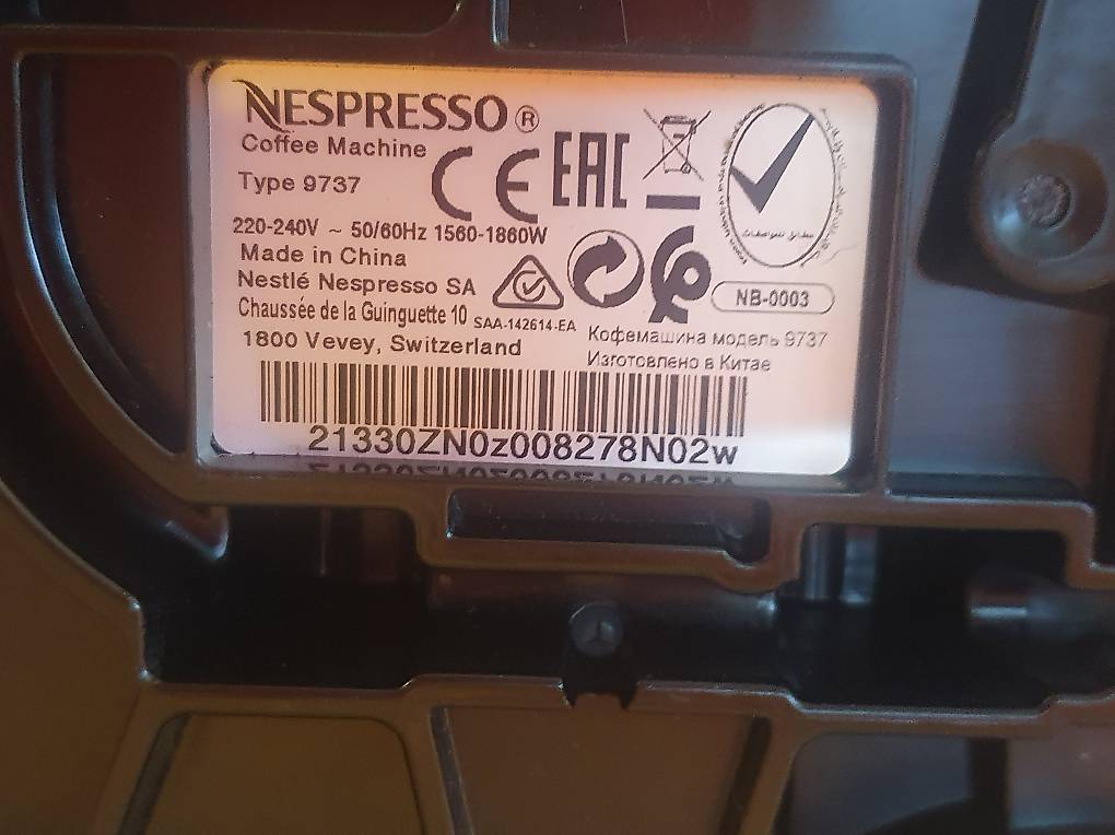 Nespresso Zenius ZN100 Pro im Kanton Zug - tutti.ch