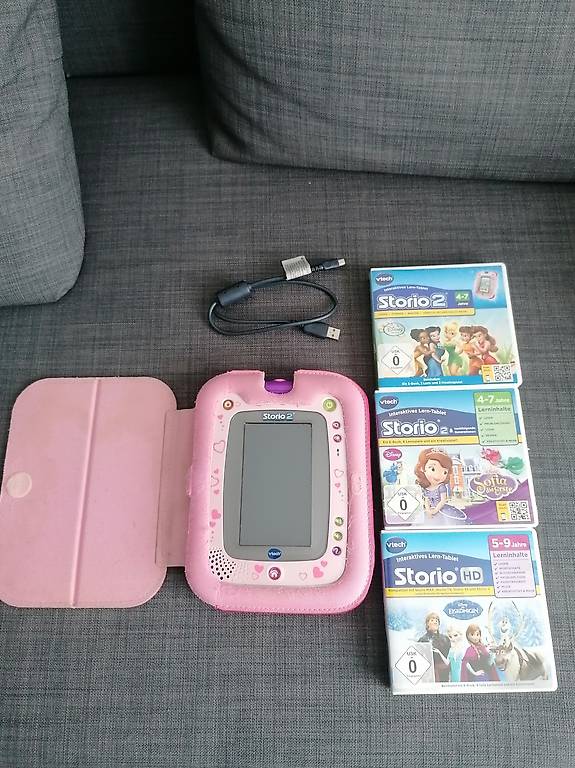 Storio 2 vtech mit 3 Spielen (Eiskönigin, Sofia & Fairies) im Kanton ...