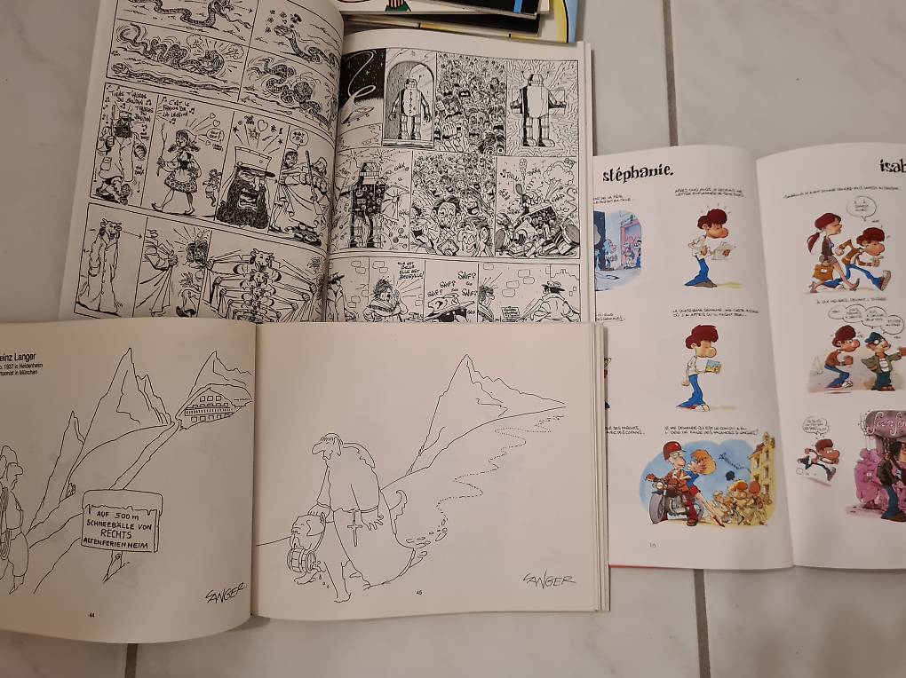 Diverse Comics / Cartoons Canton Zurich - tutti.ch