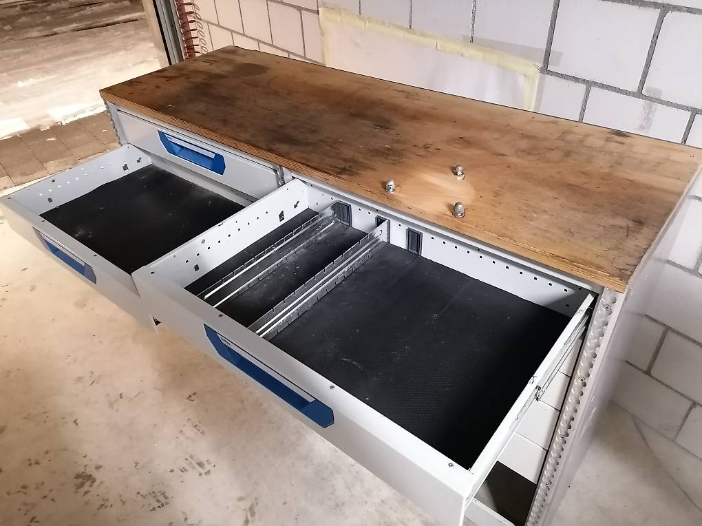 Sortimo Werkbank mit Schubladen Lista Bott Schubladenstock im Kanton ...