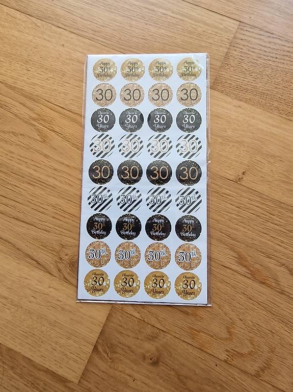 Sticker 30. Geburtstag im Kanton St. Gallen - tutti.ch