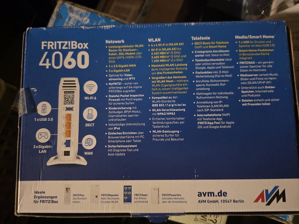 Fritz!Box 4060 Neuwertig - Super WLAN Router für Homeoffice im Kanton ...