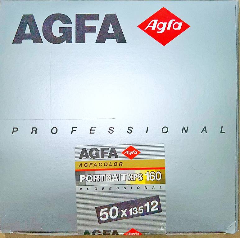 Original Agfa Portrait XPS 160 Professional Farbnegative 50x Canton ...