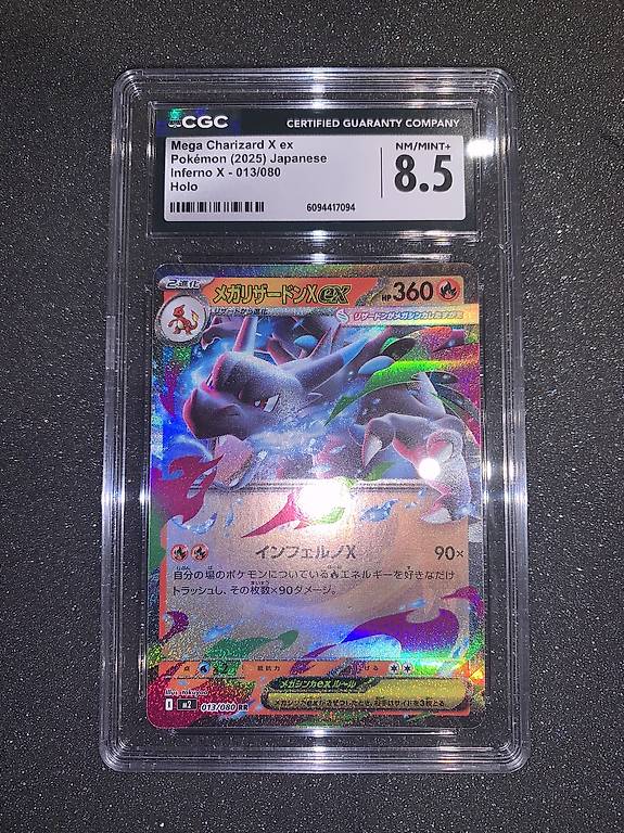 Charizard X ex inferno X CGC 8.5 Cantone Ticino - tutti.ch