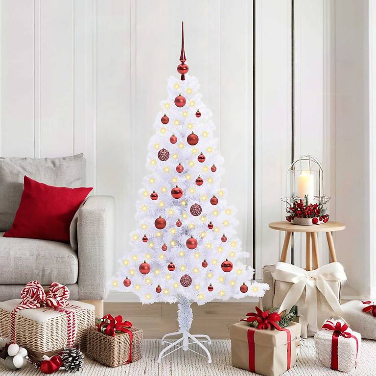 Neu!! Künstlicher Weihnachtsbaum Weiss 150 cm PVC und Stahl im Kanton ...