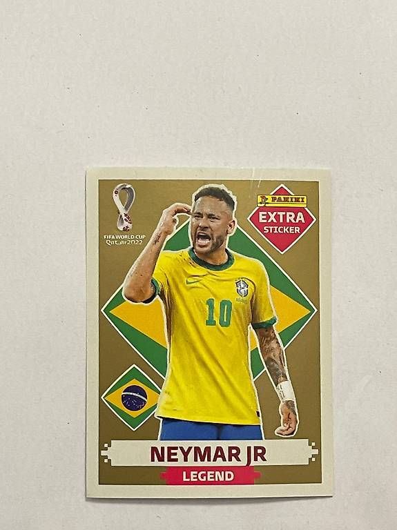 Panini Neymar Jr.. Gold Extra Karte Qatar 2022 Canton Argovie - tutti.ch
