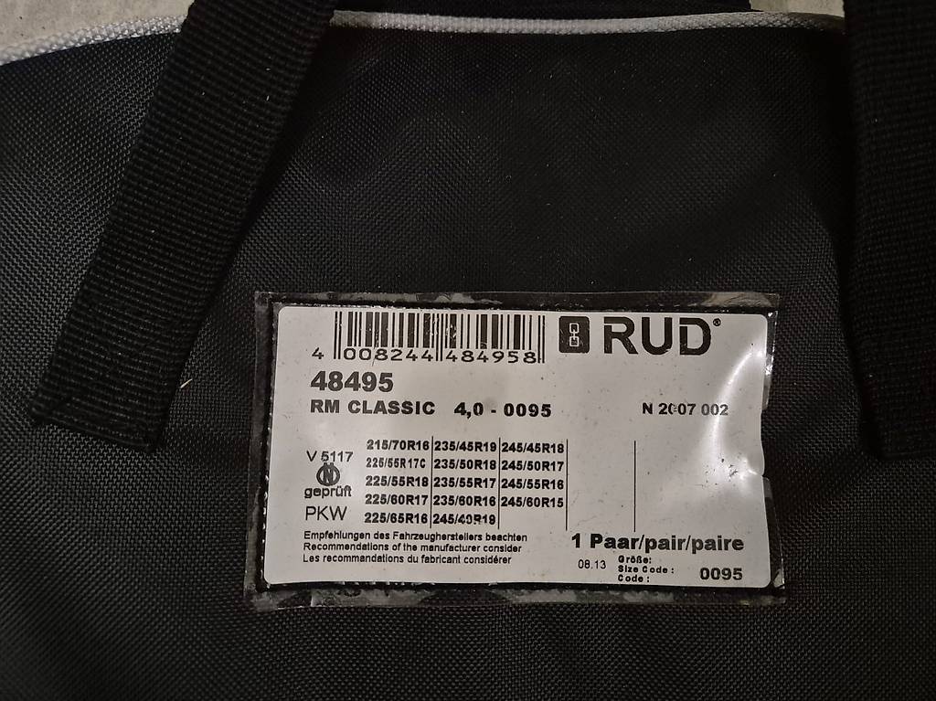 Rud Schneeketten 48495 neu für Räder 14-18 Zoll im Kanton Zürich - tutti.ch