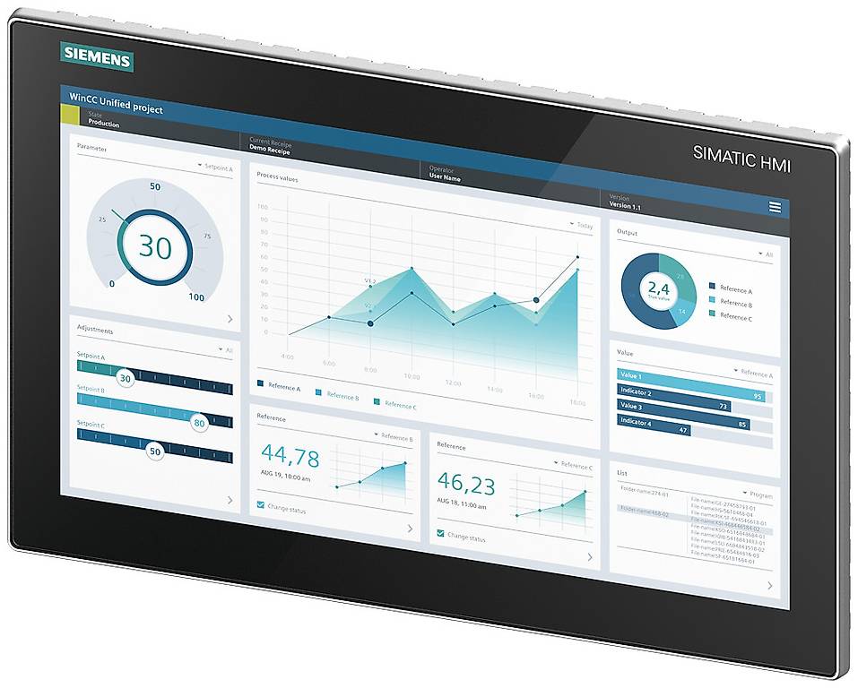 Siemens Simatic HMI Panel MTP1500 6AV2128-3QB06-0AX1 OVP im Kanton ...