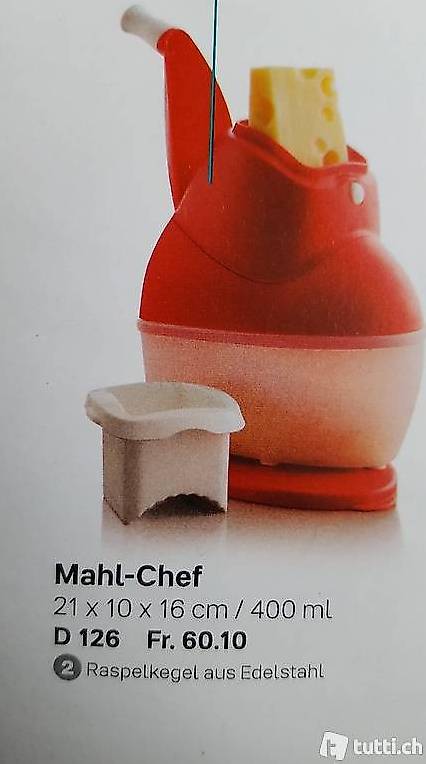 Tupperware Mahl-Chef / Cheese Mill neu im Kanton St. Gallen - tutti.ch