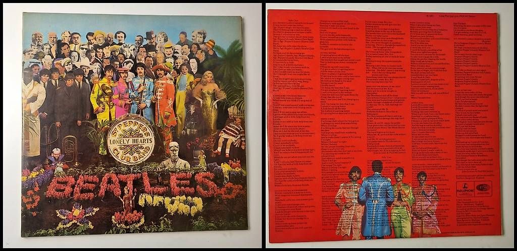 BEATLES SGT.PEPPERS LONELY HEARTS CLUB BAND! 1st PRESS 1967! im Kanton ...