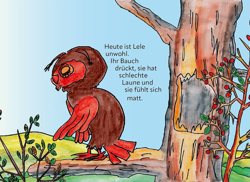 Eule Lele - Das neue Kinderbuch rund um die Gefühlswelt im Kanton St ...