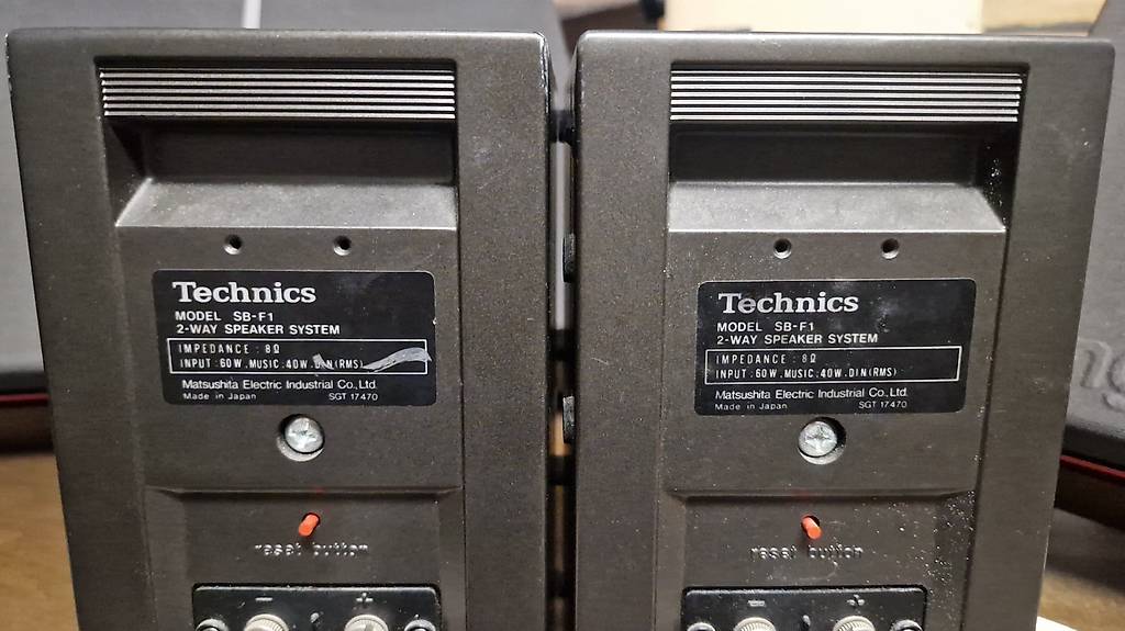 Sammlungsauflösung: Paar Technics SB-F1 im Kanton Aargau - tutti.ch