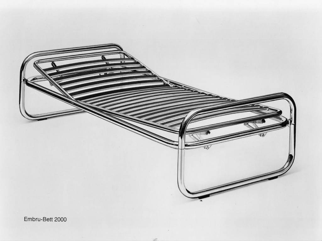 Embru-Bett Modell 2000 Eine seltene Design-Rarität im Kanton Basel ...