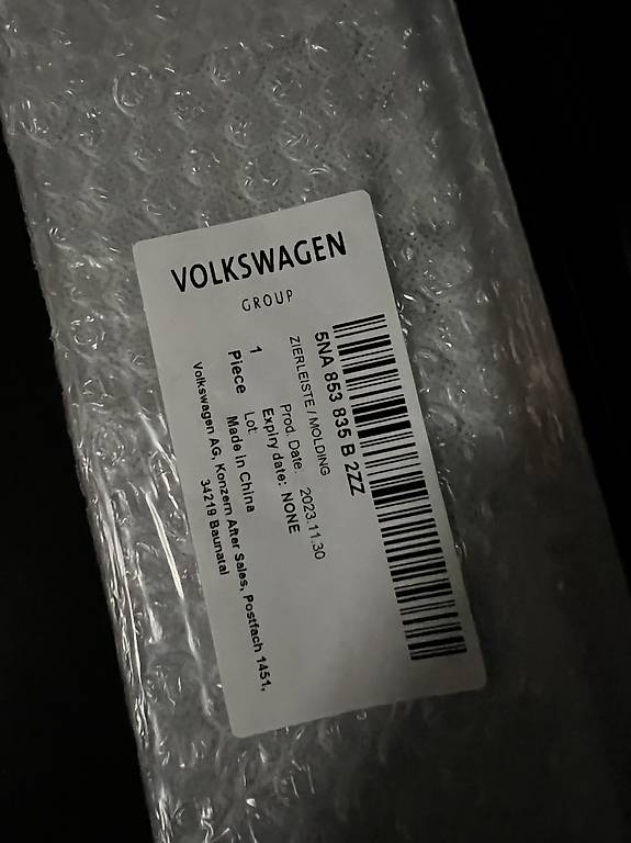 VW Zierleiste 5NA853835B 2ZZ (NEU) Cantone Zurigo - tutti.ch