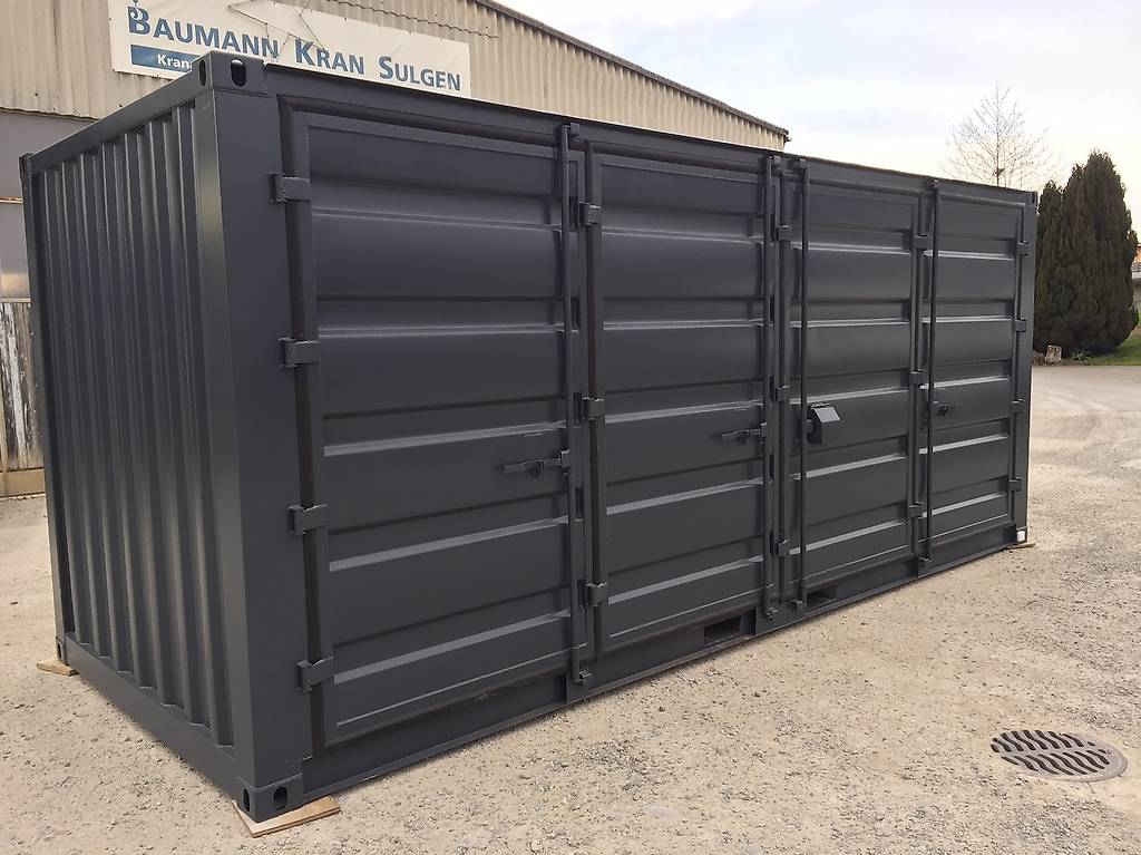 20' Lagercontainer Open Side, Container, Lager, Seecontainer im Kanton ...