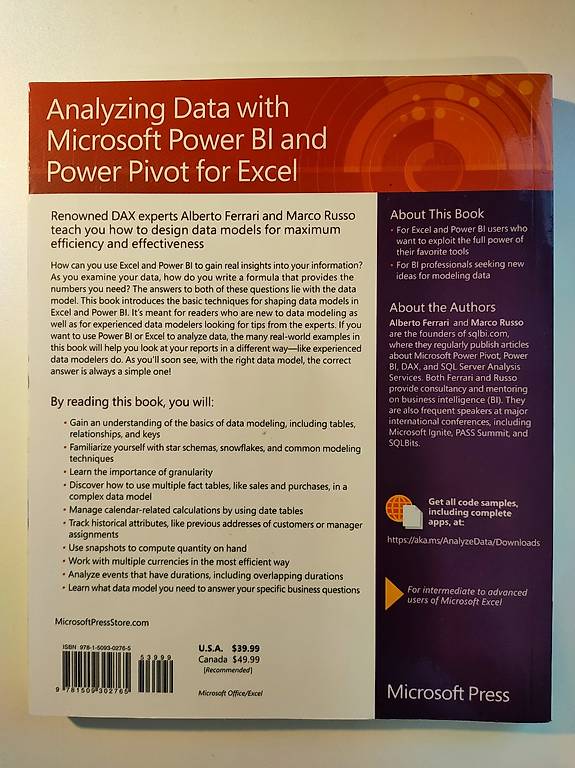 Analyzing Data with Power BI and Power Pivot for Excel Canton Zurich ...