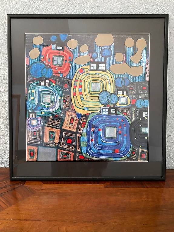 Friedensreich Hundertwasser Bild im Kanton Luzern - tutti.ch