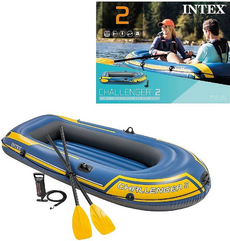 Intex Challenger Schlauchboot 2 Set Canton Soleure - tutti.ch