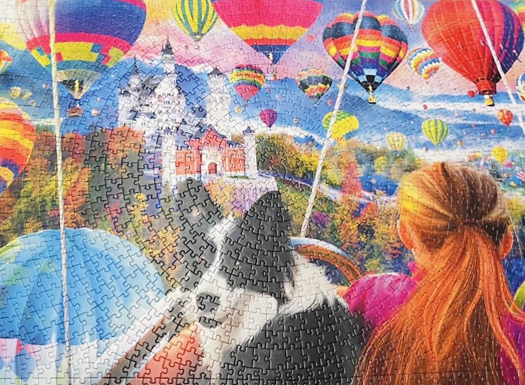 1040 Teile Trefl Spiral Puzzle mit Schloss Neuschwanstein im Kanton ...