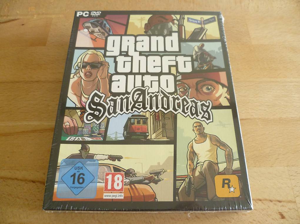 Grand Theft Auto: San Andreas GTA - Big Box PC (FABRIKNEU) im Kanton ...