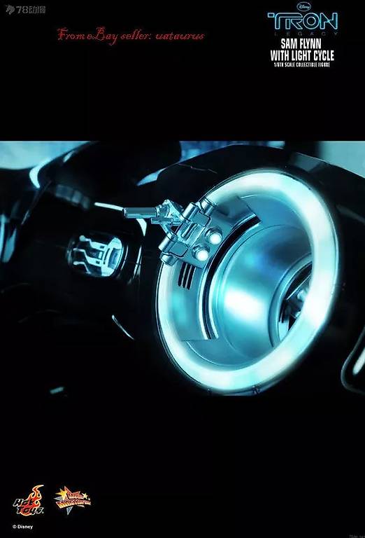 Hot Toys 1/6 Mms142 Tron: Legacy - Light Cycle & Sam Flyn im Kanton ...