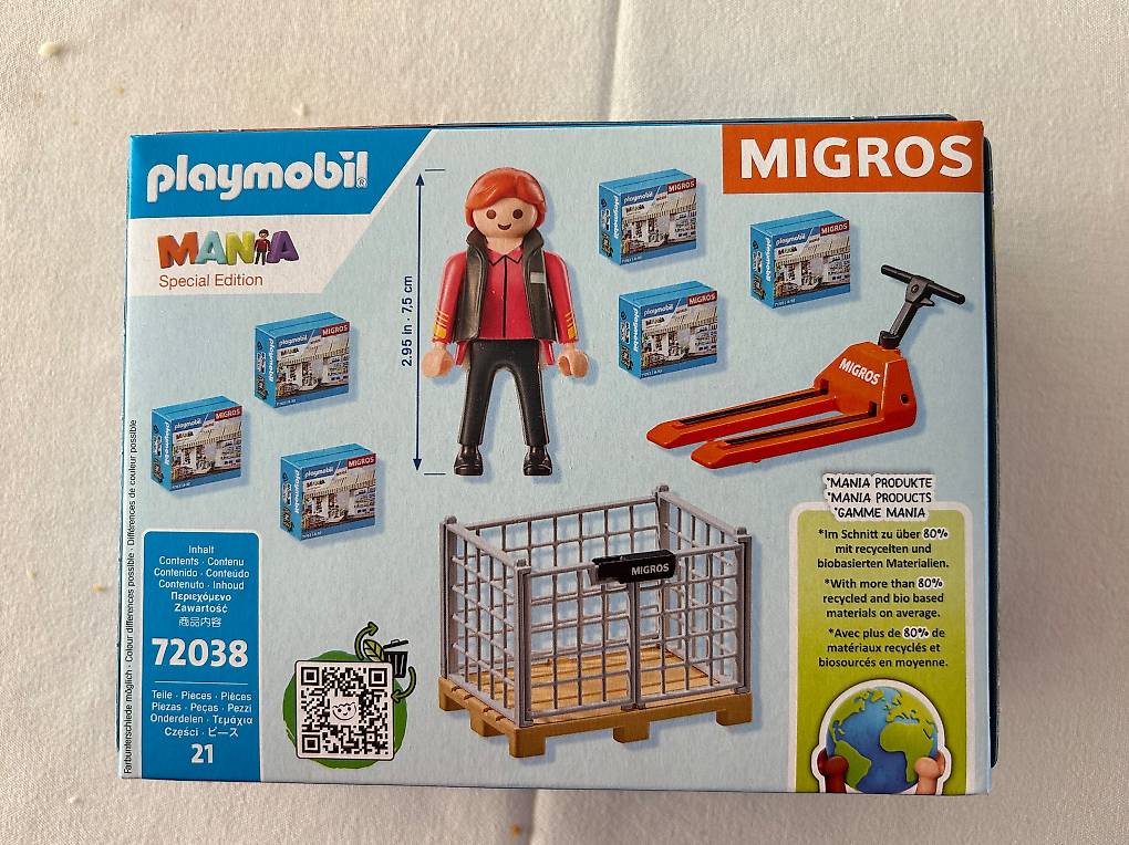 Migros Mania 2025 Playmobile Set Warenannahme im Kanton Solothurn ...