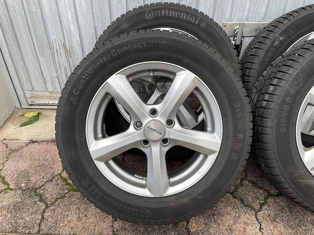 Winterräder Audi VW Skoda Seat Continental 215/60 R16 5/6mm im Kanton ...