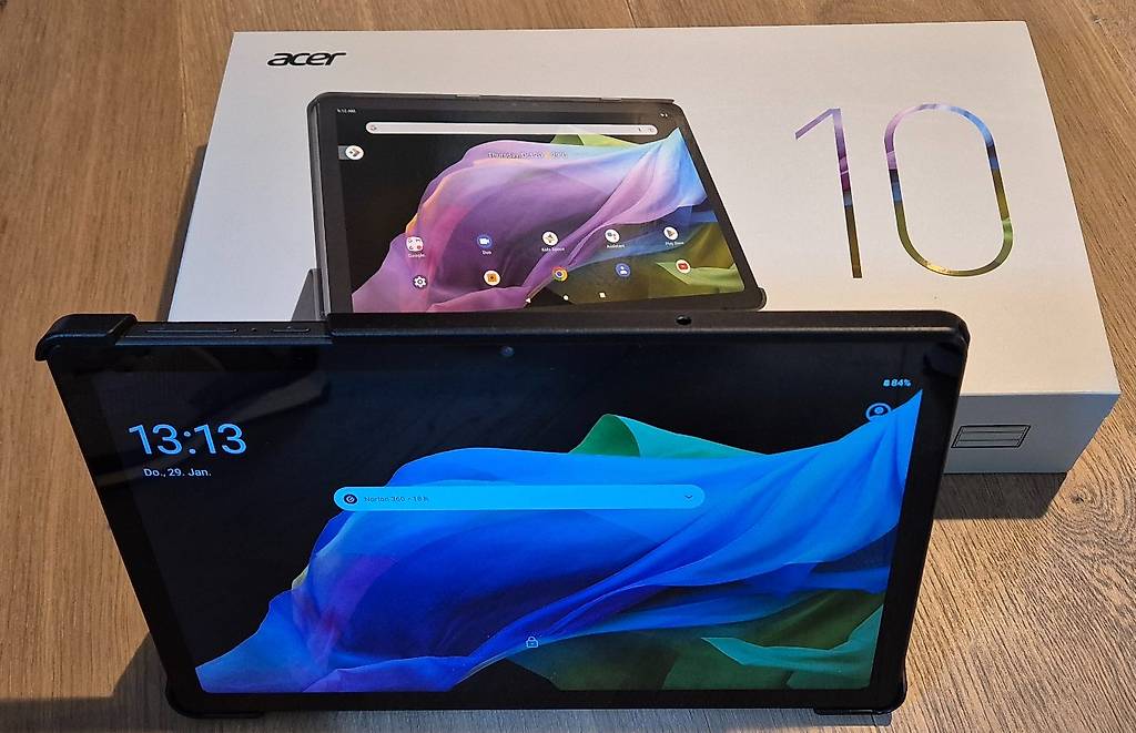 Tablet Acer P10 mit Hülle im Kanton Zürich - tutti.ch