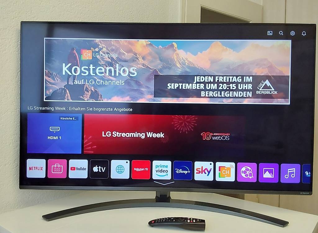 LG Smart TV 43 Zoll 4K HDR UHD WIFI HDMI im Kanton Zürich - tutti.ch