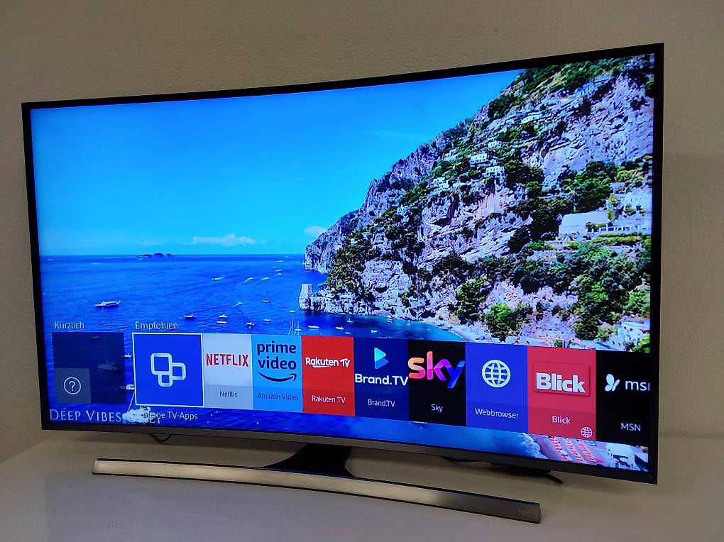 Samsung Smart TV Curved 55 Zoll 4K UHD WiFi HDMI im Kanton Zürich - tutti.ch