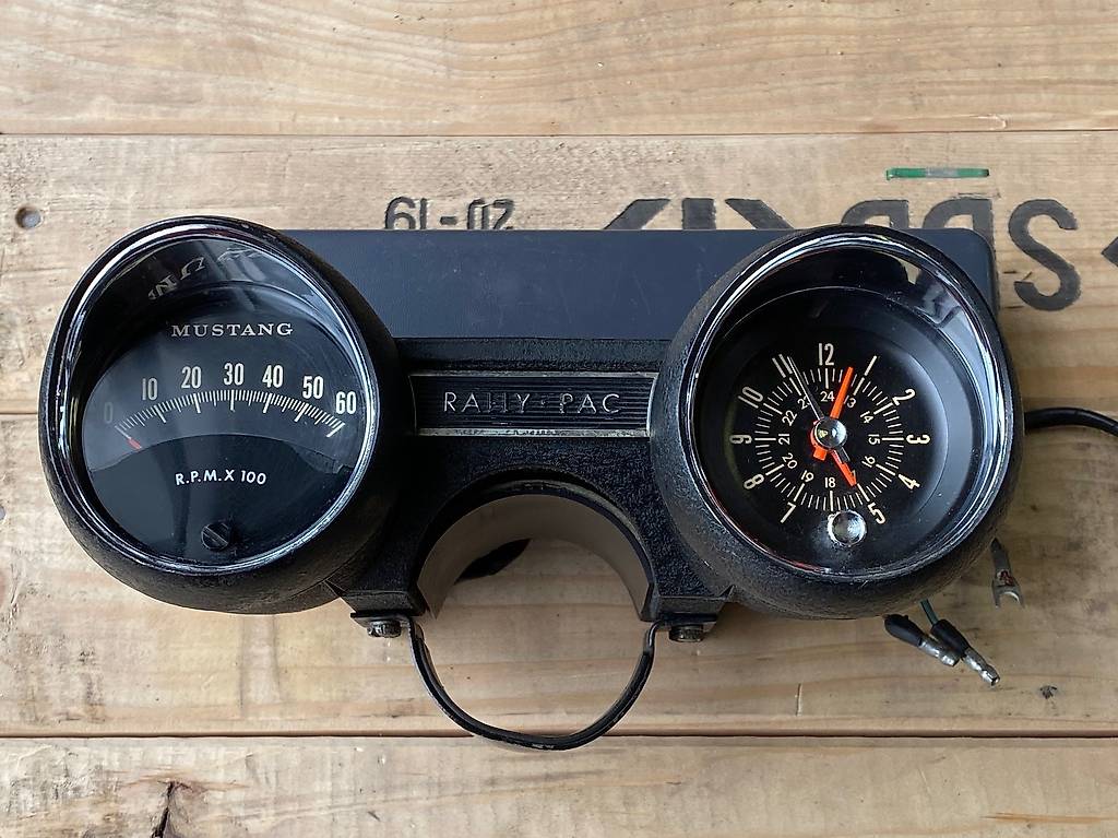Original: Rally Pac Ford Mustang 1965 (6000rpm) im Kanton Zürich - tutti.ch