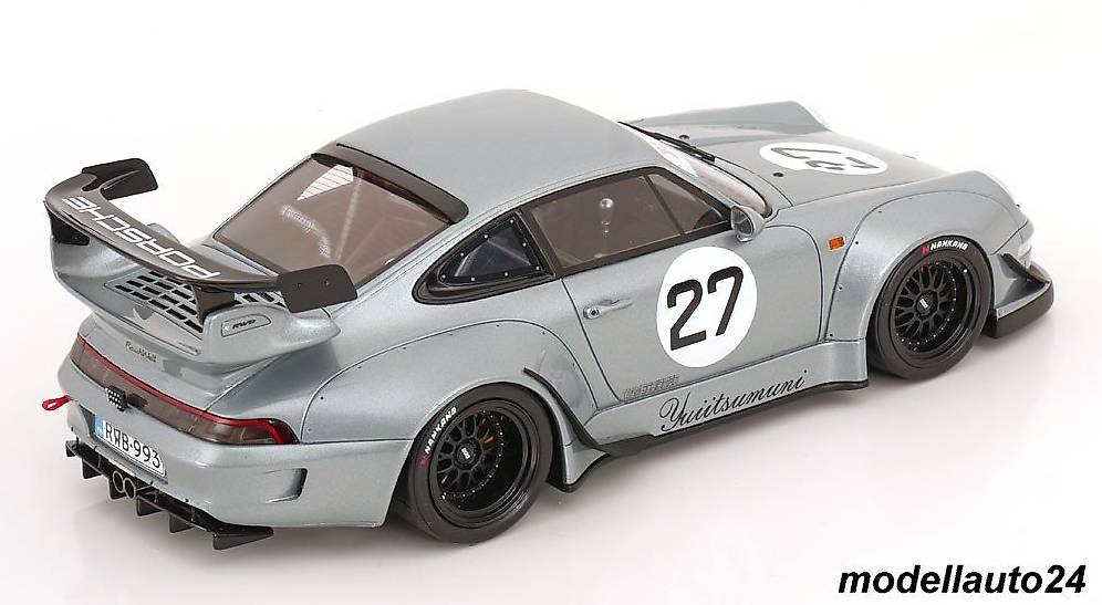 Porsche 911 (993) RWB Rauh-Welt Yuiitsumuni #27 2024 / 1:18 im Kanton ...