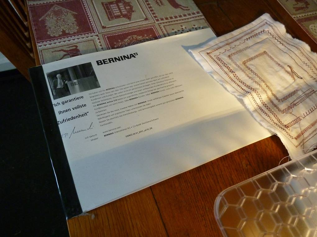 Bernina Activa 210, frisch revidiert, in Topzustand. im Kanton Basel ...