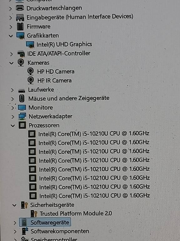 HP Laptop i5-10210U-1.60GHz, 32GB DDR4, 512GB SSD, Windows11 im Kanton ...