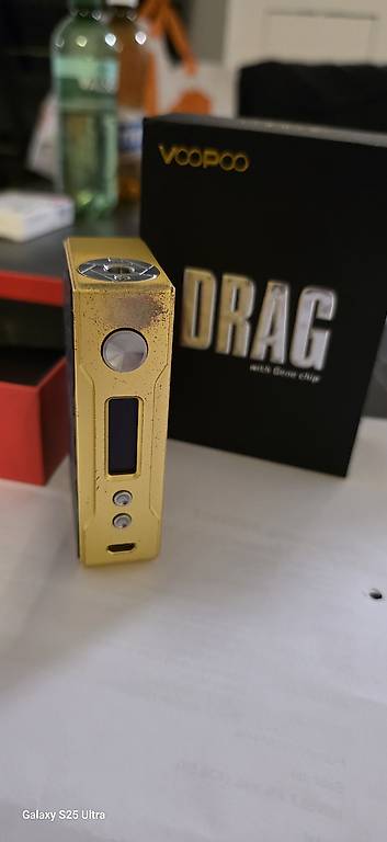 Voopoo Drag Mod Gold Edition+ Gold Kopf im Kanton Aargau - tutti.ch