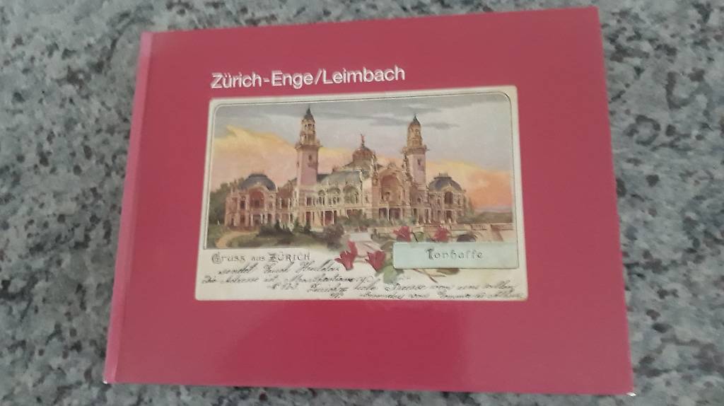 1 Buch mit alten Postkarten aus Zürich u Eines aus Luzern im Kanton ...
