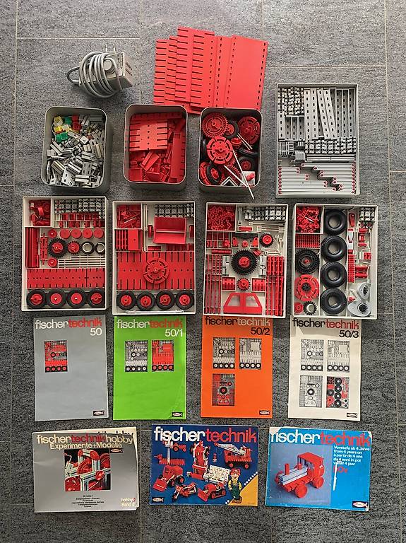 Fischer technik Komplett-Set 50, 50/1, 50/2, 50/3 im Kanton Basel ...