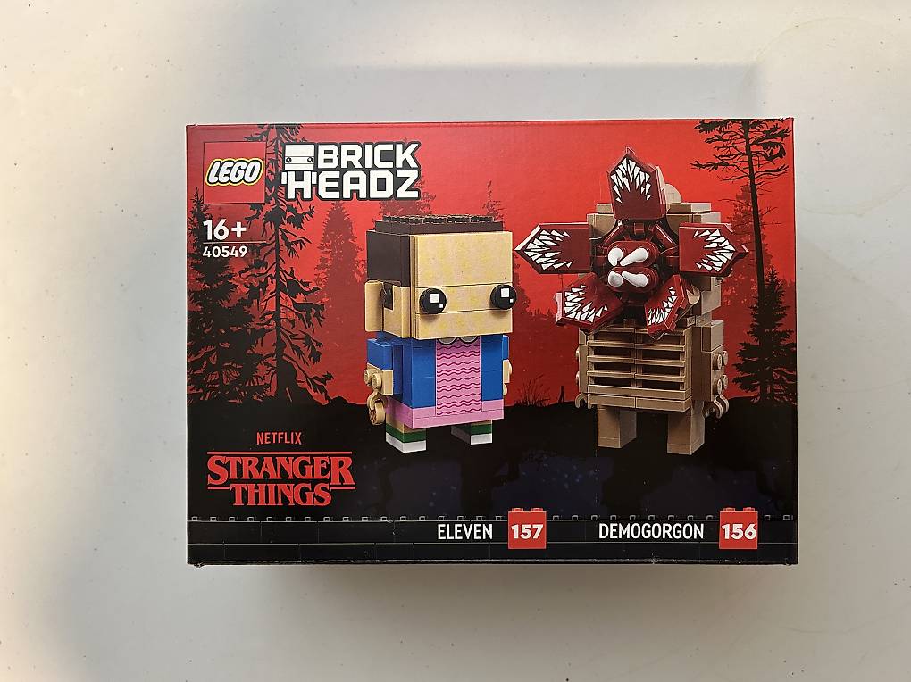 Lego 40549 BrickHeadz Stranger Things Eleven Demogorgon NEU Canton ...