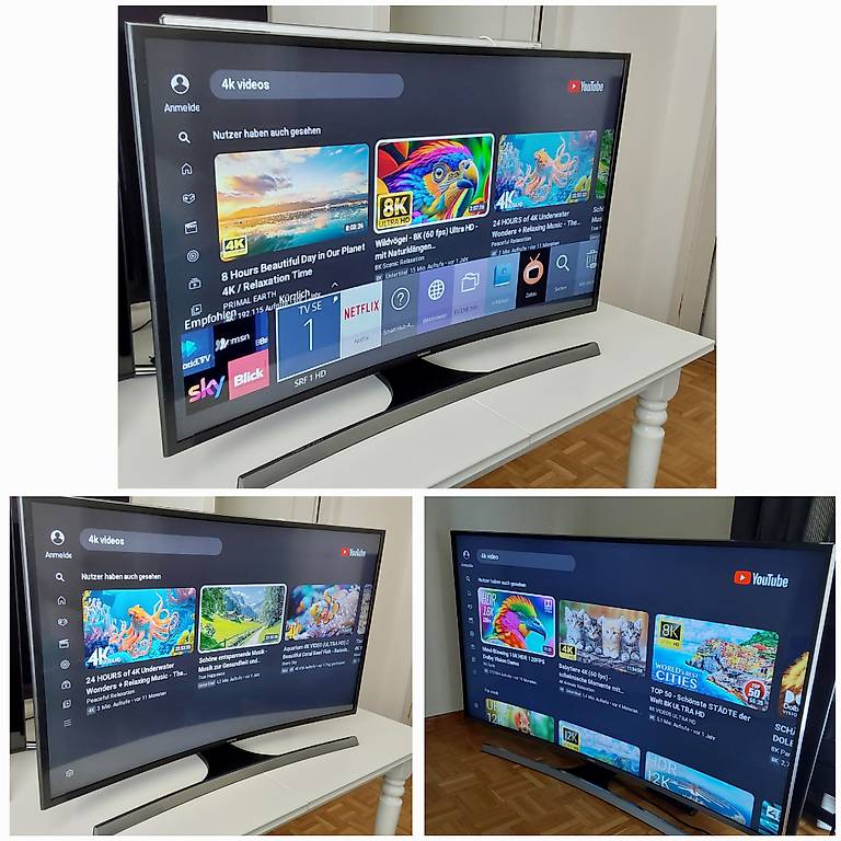 Samsung Smart TV Curved 50 Zoll 4K UHD WiFi HDMI im Kanton Zürich ...