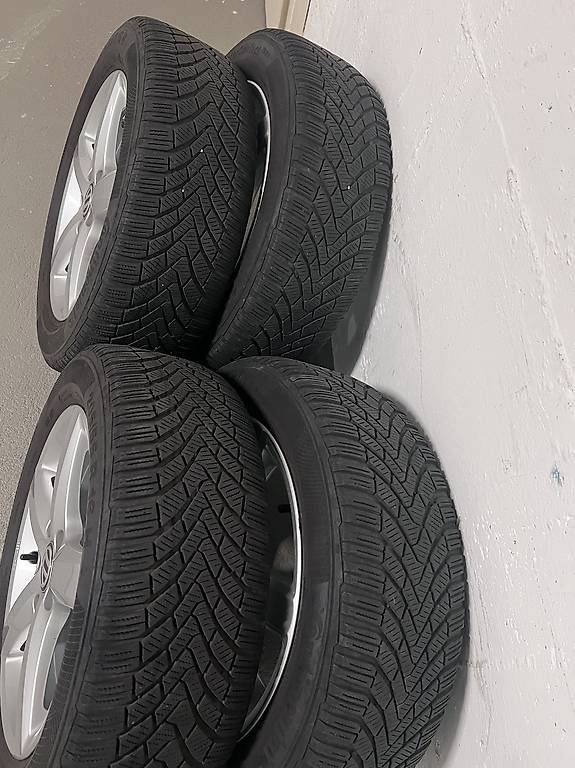Original VW Alufelgen Aspen 16 Zoll Winter Reifen im Kanton Aargau ...