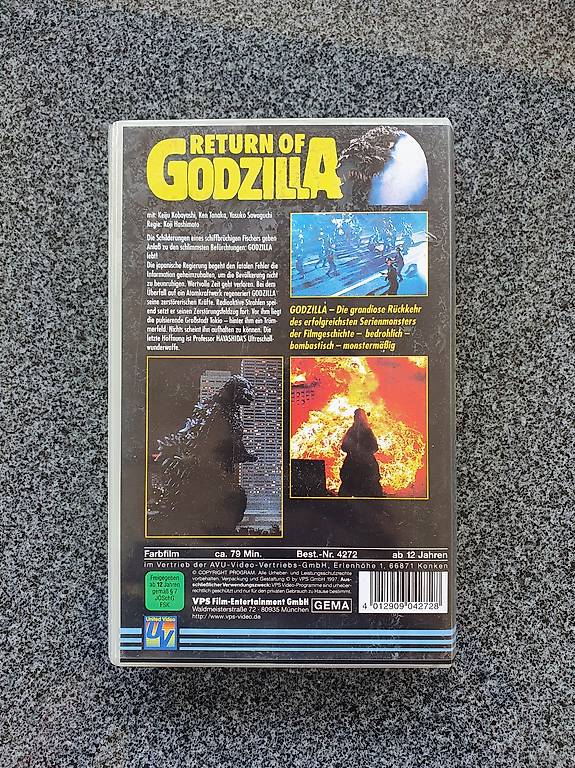 Return of Godzilla Vhs Film im Kanton Aargau - tutti.ch