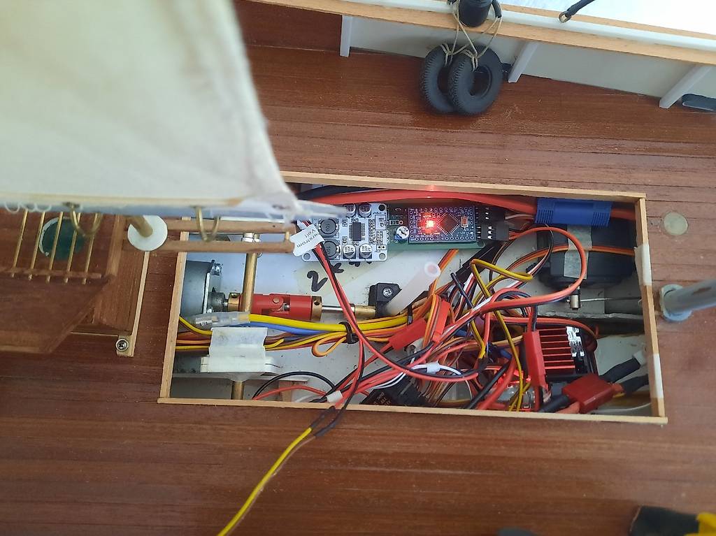 Rc Modellschiff Kutter Anna, k. Graupner im Kanton Aargau - tutti.ch